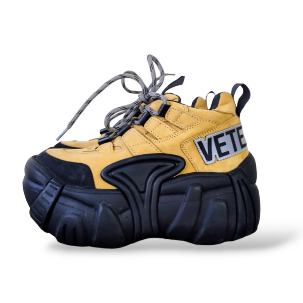 Vetemens X Swear Collab Chunky Platform Sneakers - Gem